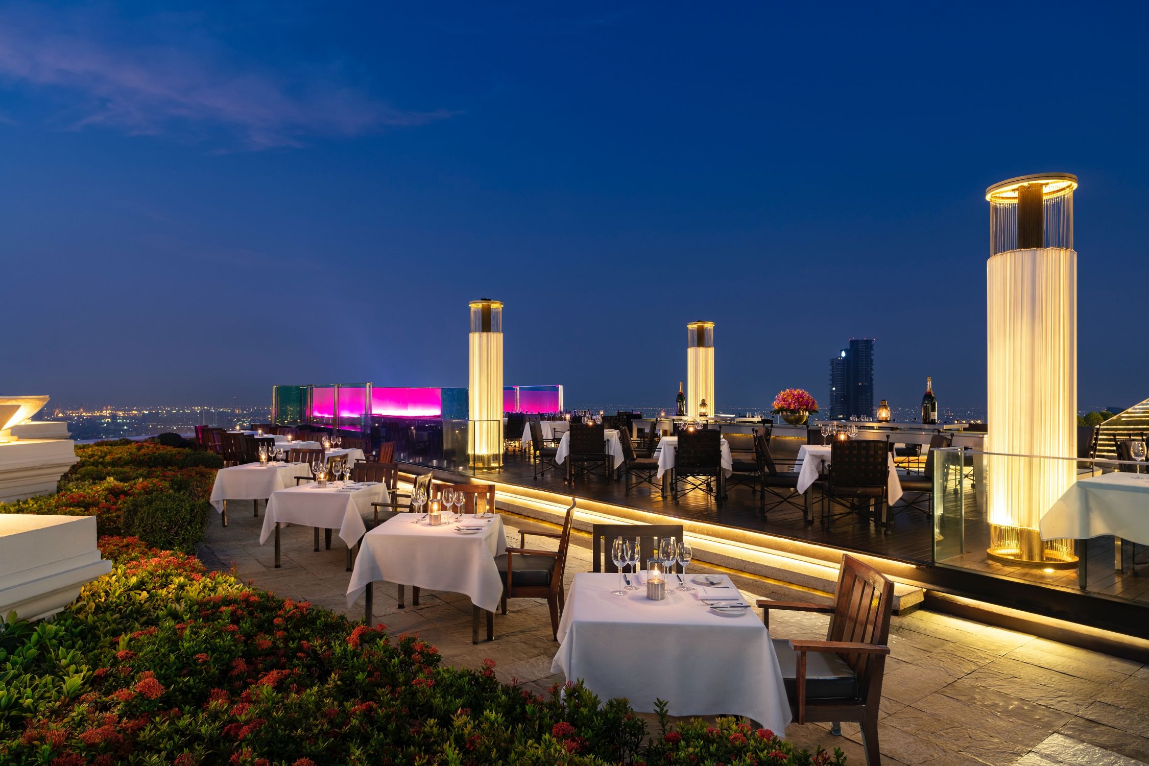 Riverside Rooftop Dining in Bangkok | Mediterranean Cuisine | Sirocco