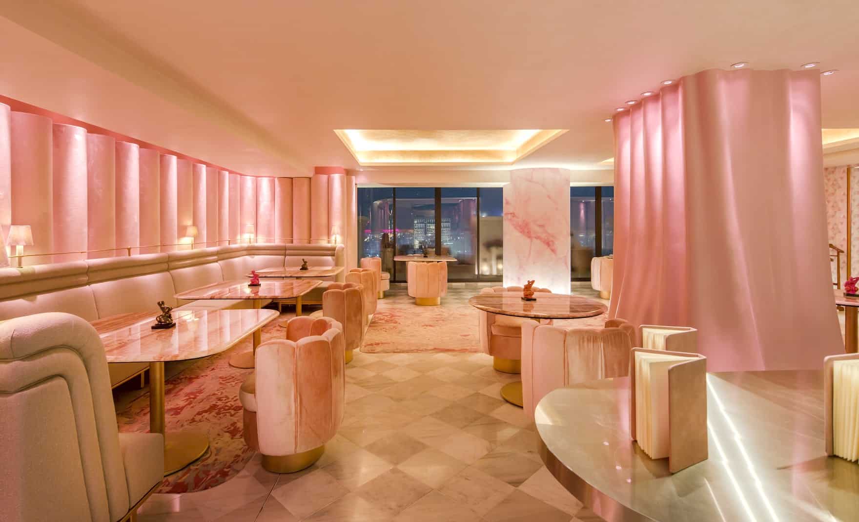Pink Bar by lebua – Romantic Champagne Rooftop Bar